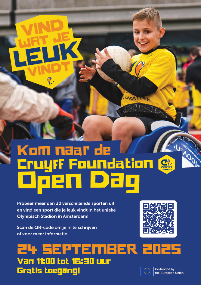 Huisstijl Open Dag 2025 | Cruyff Foundation